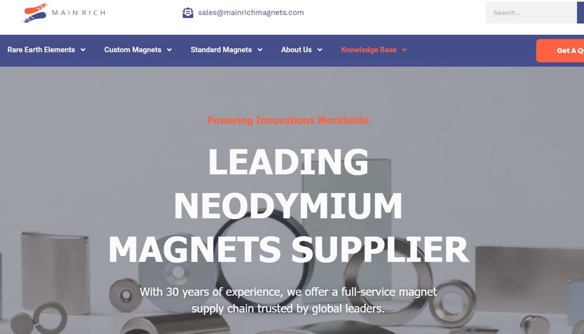 Top 10 Magnet Manufacturers in Europe (2025 Guide)