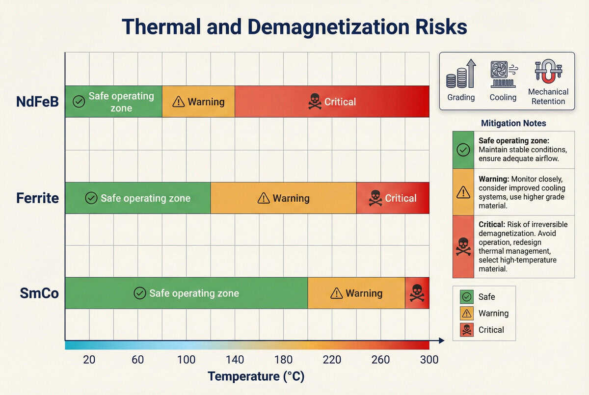 DC motor magnets guide to types performance comparison - Mainrich Magnets